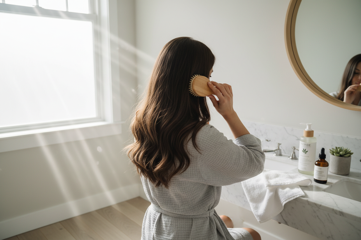 5-Minute Hair Routine for Optimal Clean Scalp Health and Shine – Svarasa