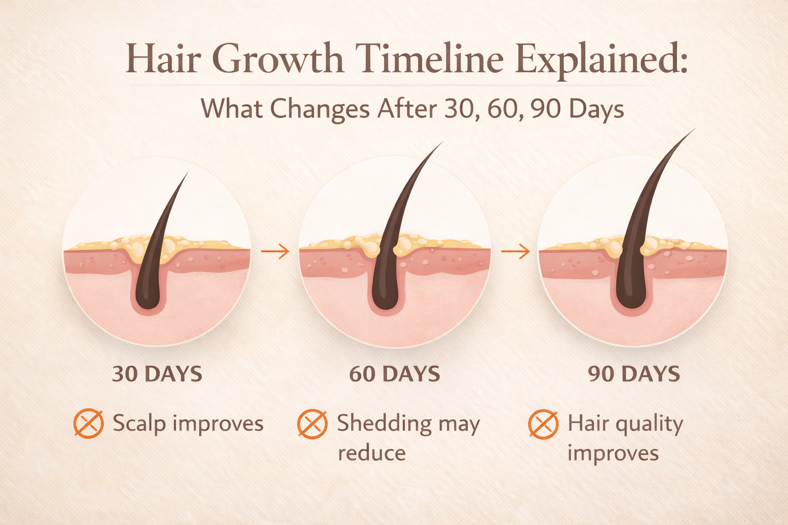 Hair Growth Timeline Explained What Changes After 30 60 90 Days Hair Growth Timeline Explained What Changes After 30 60 90 Days